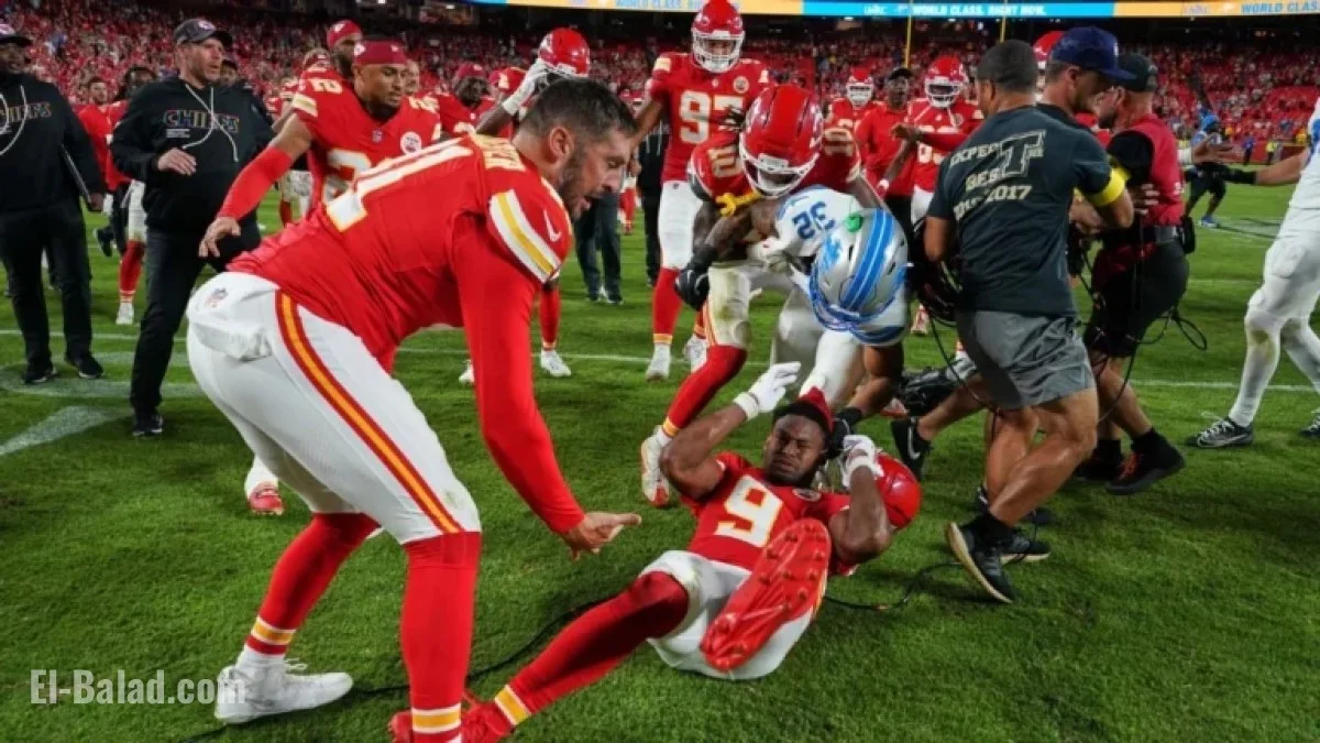 Lions’ Branch Punches Chiefs’ Smith-Schuster, Triggering Team Brawl ...