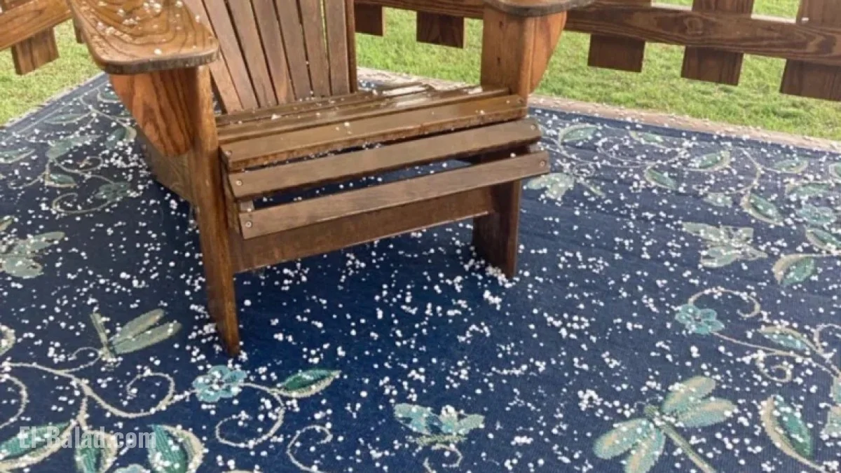 Marble-Size Hail and Thunderstorms Quickly Form This Afternoon ...