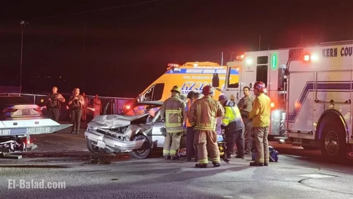 CHP Probes Multi-Vehicle Crash with One Person Trapped - El-Balad.com