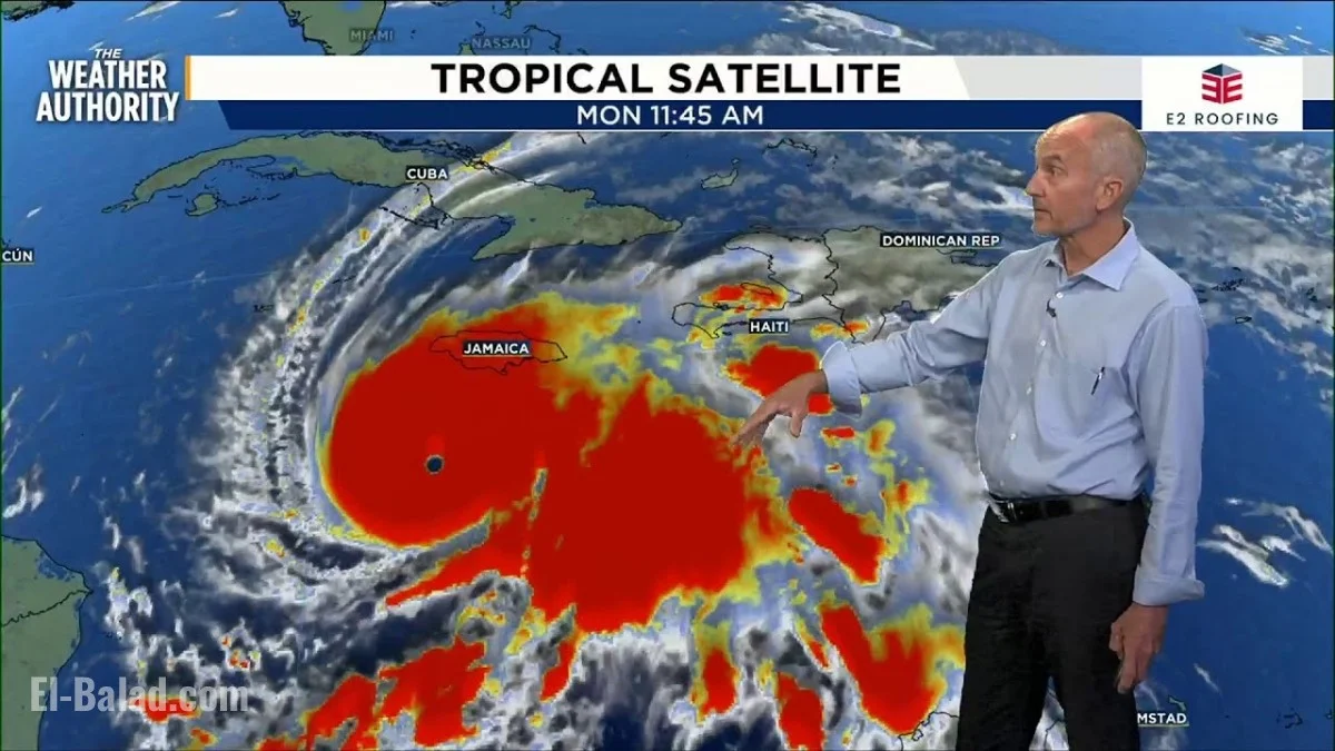 Weather Channel Live Coverage Today: Hurricane Melissa Drives Record ...