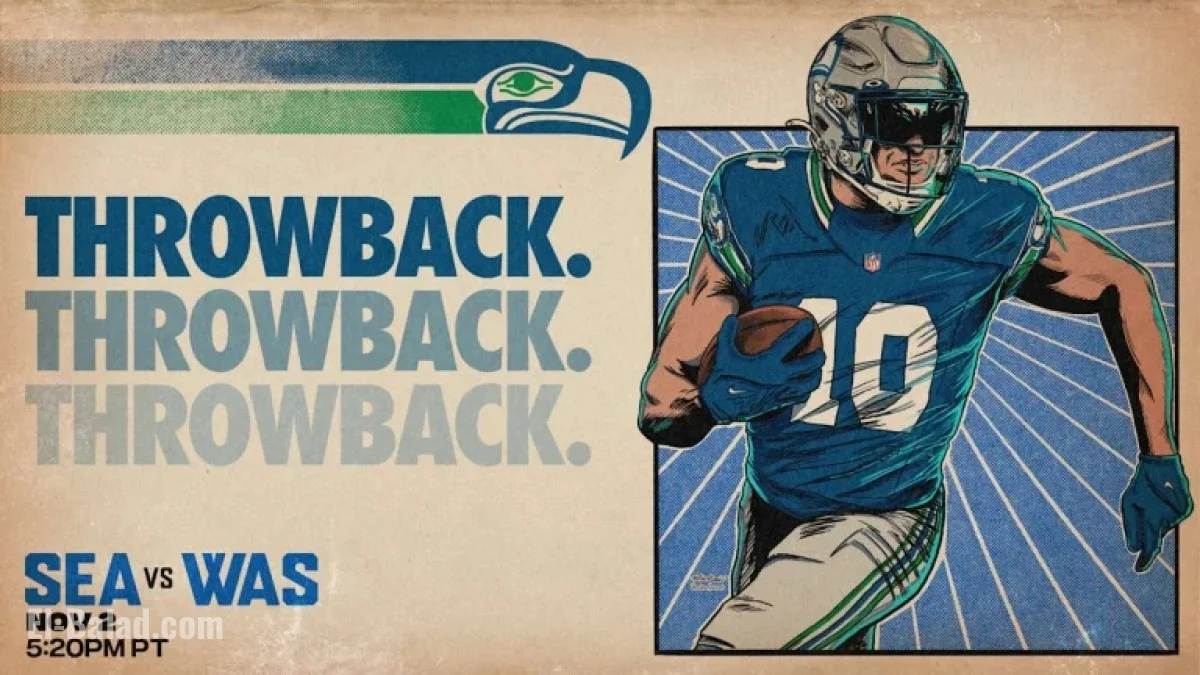Seahawks Debut Throwback Jerseys in Primetime Clash with Commanders ...