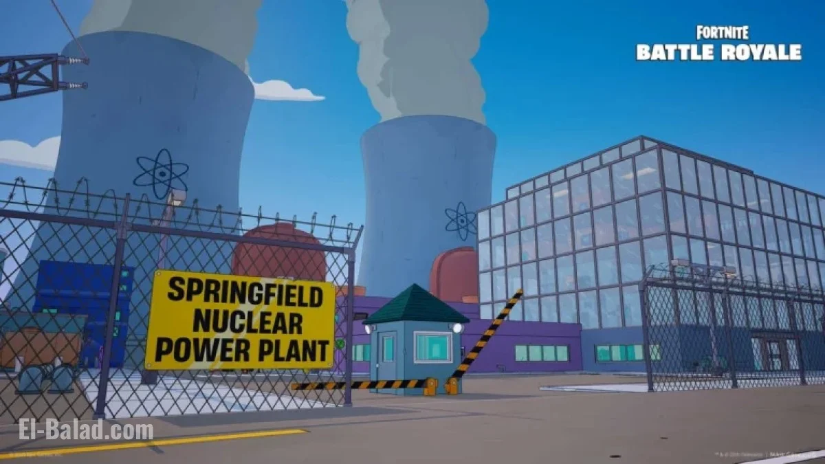 Explore the Complete Simpson’s Springfield Map in Fortnite: Top ...