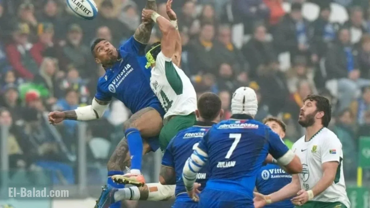 Springboks Face Italy in Turin with Early Red Card Disadvantage - El ...