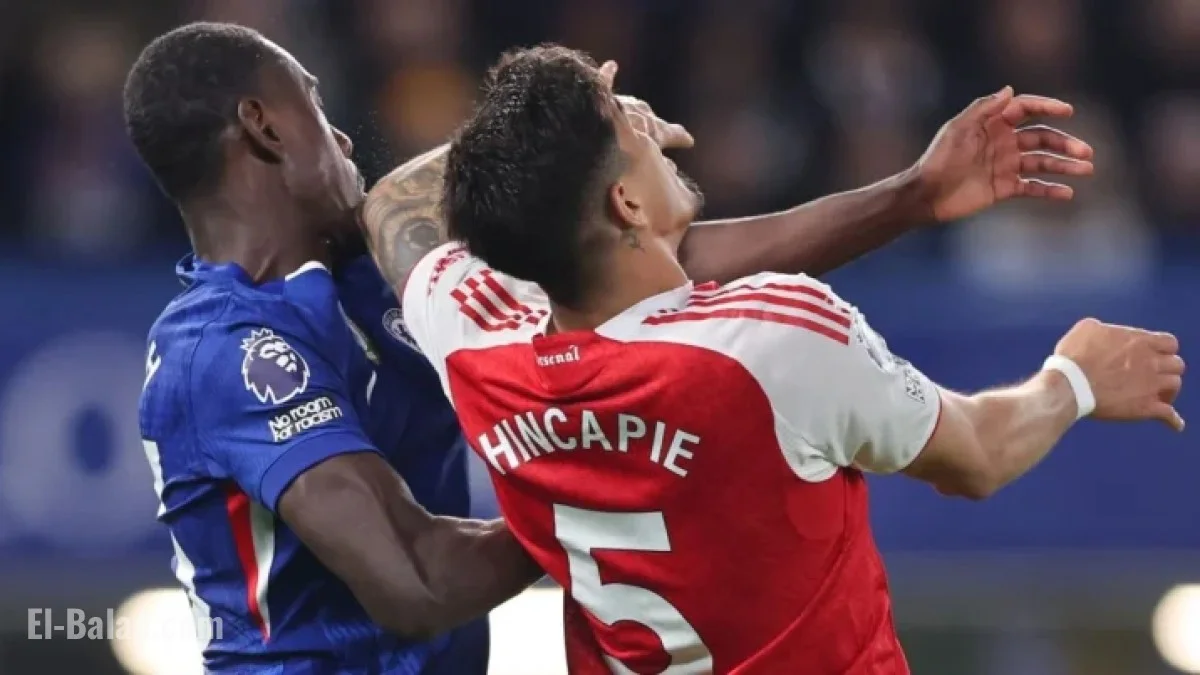 Piero Hincapie’s Elbowing Incident Reviewed by VAR in Arsenal vs ...