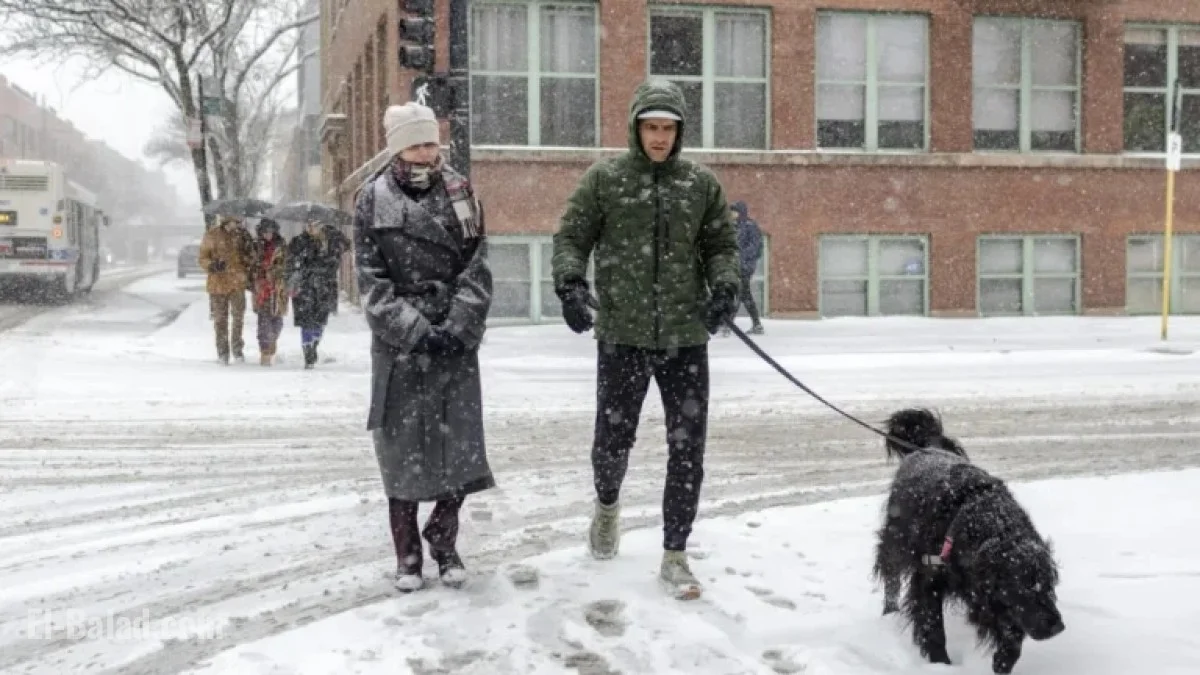 Chicago Residents Embrace Snowiest November Day on Record - El-Balad.com