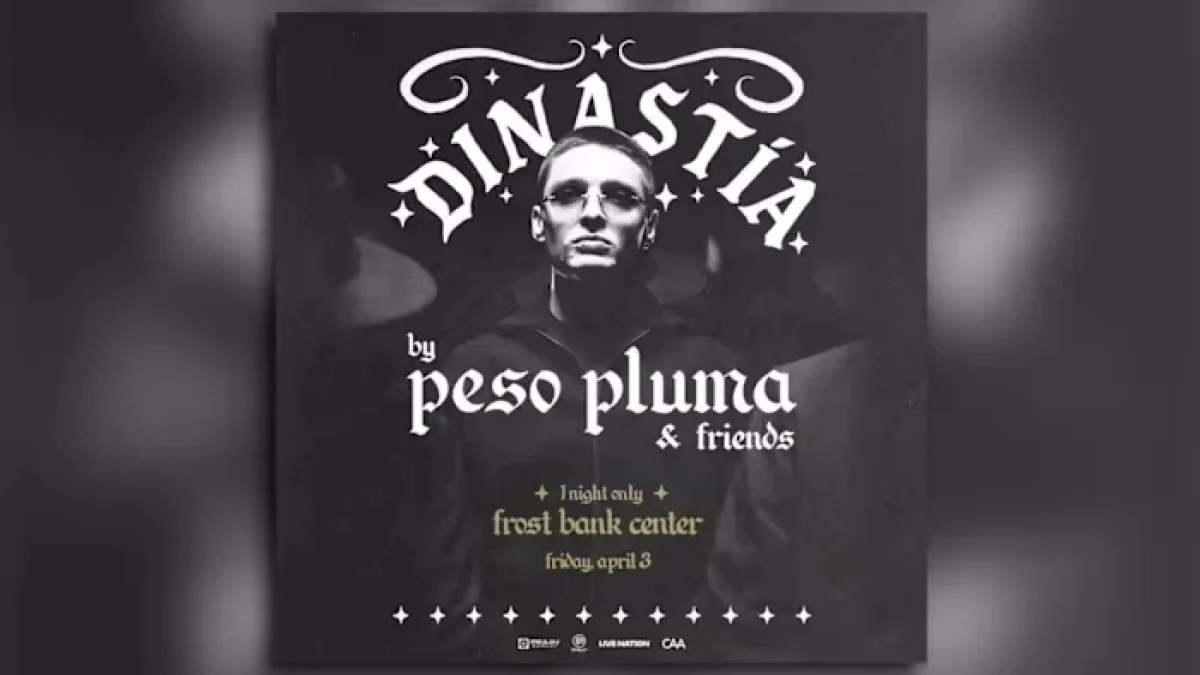 Peso Pluma’s ‘Dinastia’ Tour Hits Frost Bank Center in April - El-Balad.com