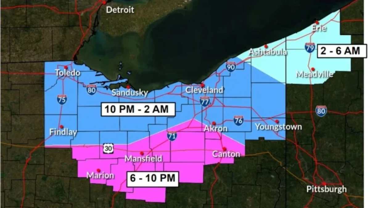 Northeast Ohio Snow Forecast: Latest Timeline Revealed - El-Balad.com