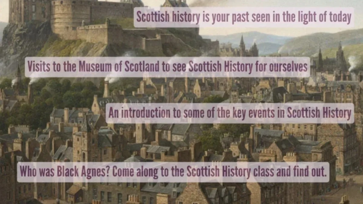 Scottish History Explored at Royston Wardieburn Centre Tomorrow - El ...