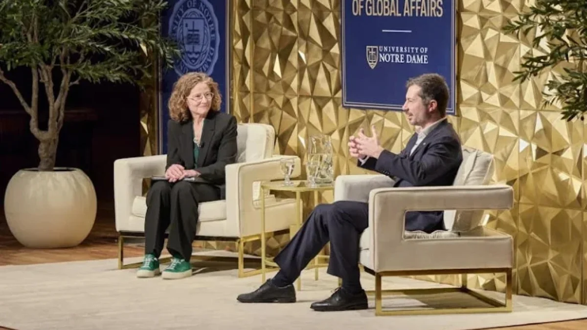 Pete Buttigieg Returns to Notre Dame as Former South Bend Mayor - El ...