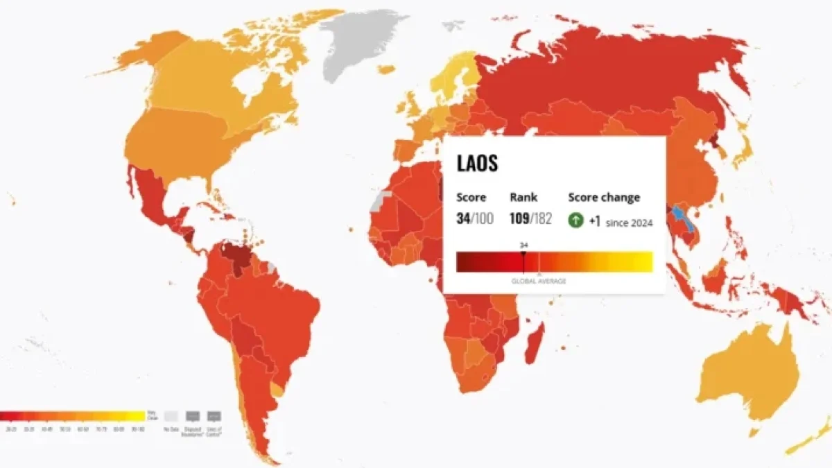 Laos Overtakes Thailand in Corruption Rankings for the First Time - El ...