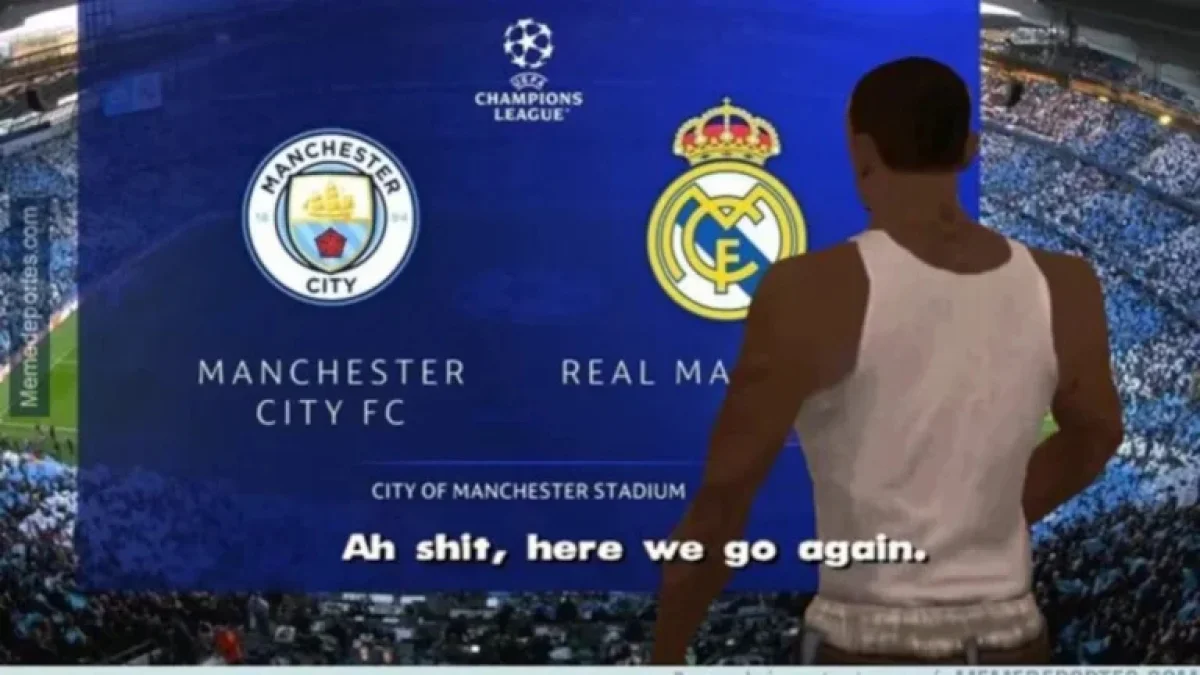 Manchester City Faces Real Madrid Again: Best Memes from Champions ...