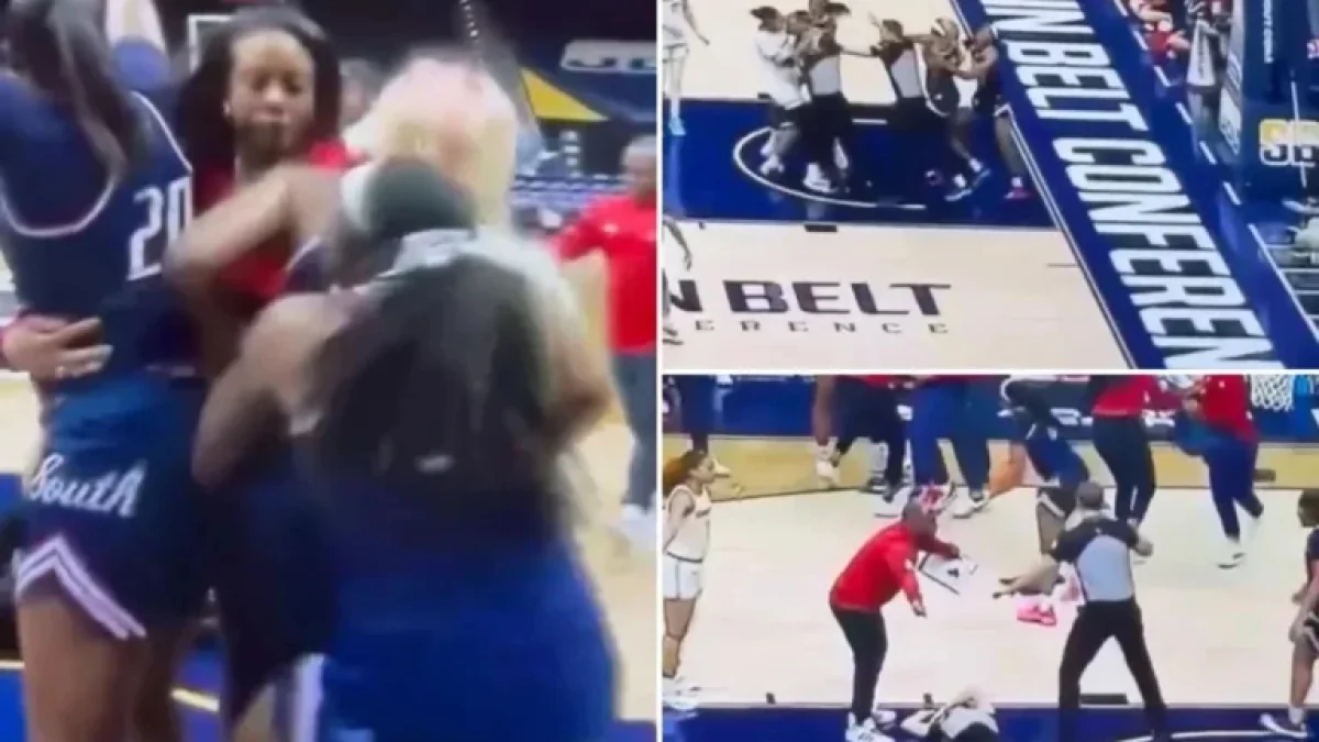 Referee Unconscious in Intense South Alabama-Coastal Carolina Brawl ...