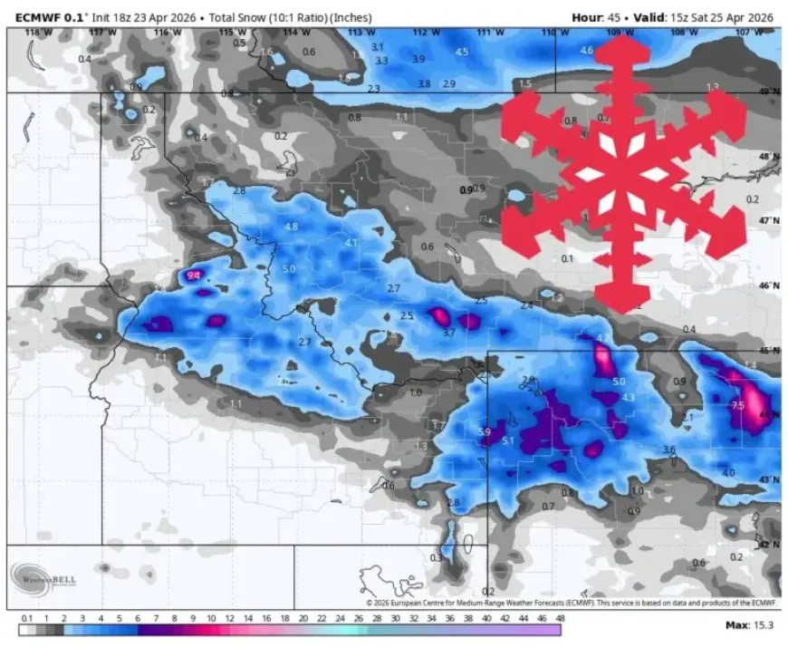 Heavy Snow Warning Which States Signals a Cold, Unsettled Shift Across ...
