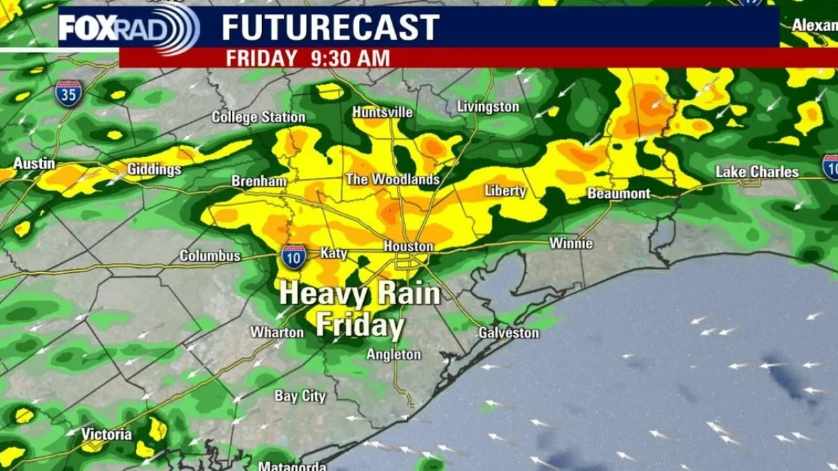 Houston Weather: FOX 26 Storm Alert Brings 4 Inches Friday - El-Balad.com